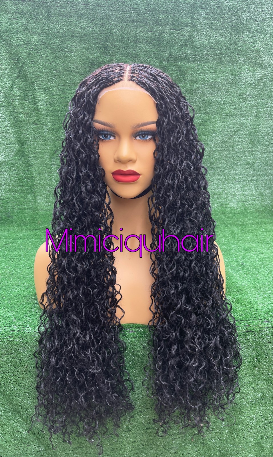 Microtwist wig Long black by mimiciqu - Wigs - ANKA