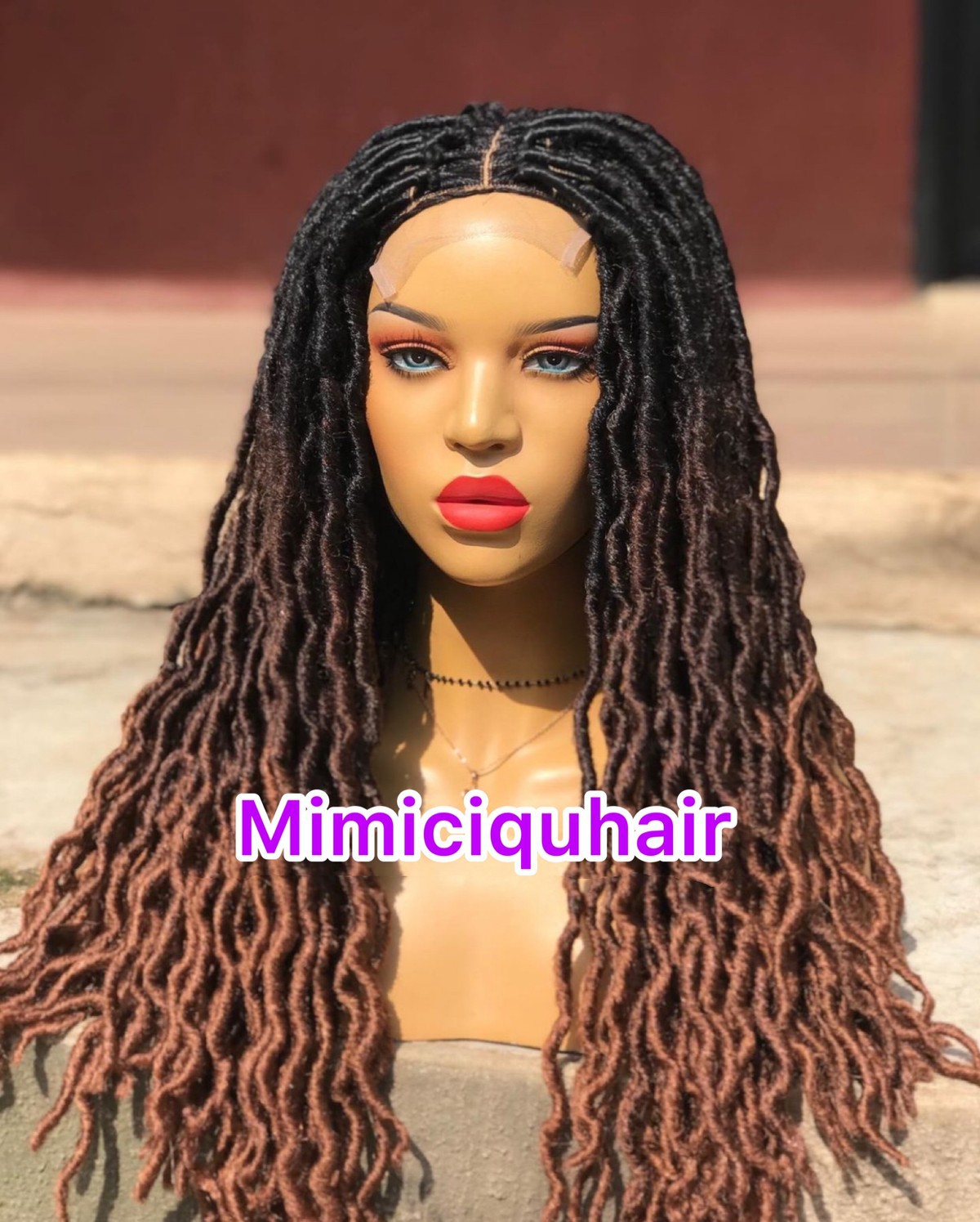 Gypsy Locs wig 18” 4*4 closure by mimiciqu - Wigs - ANKA