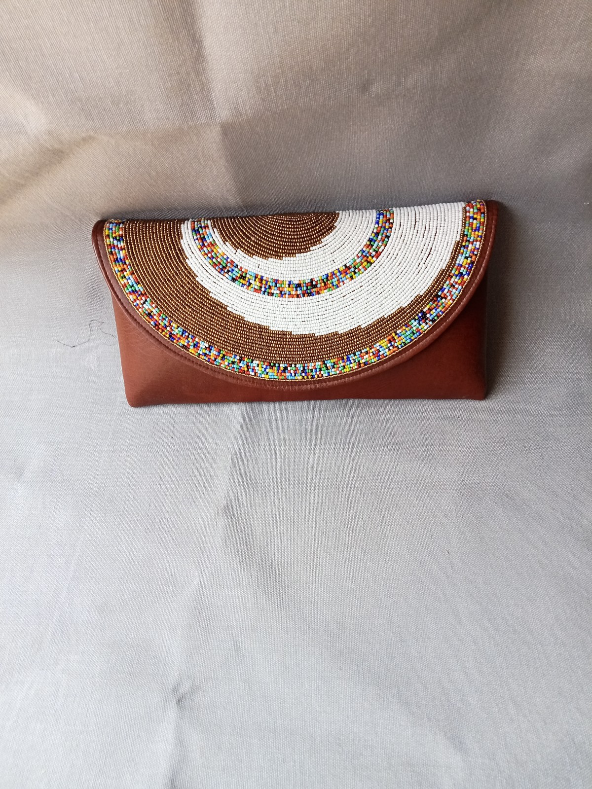 African bag, beaded bag. by liztrade6 - Clutch bags - ANKA