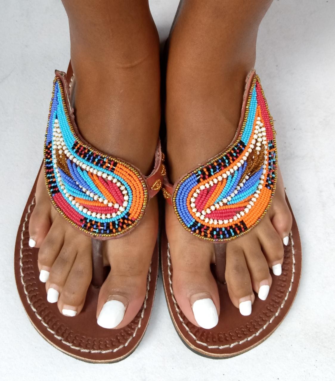 African women sandals ,women sandals,maasai sandals. by bettiezack - Sa ...