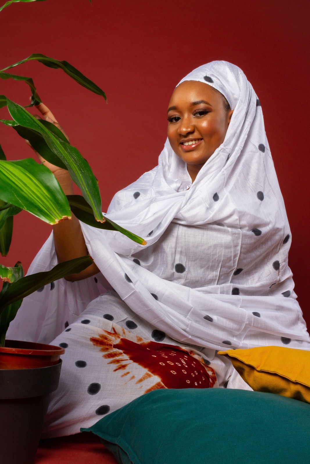 Melhfa Thies by fashionista-paris - Adire & Indigo dye Fabrics - ANKA