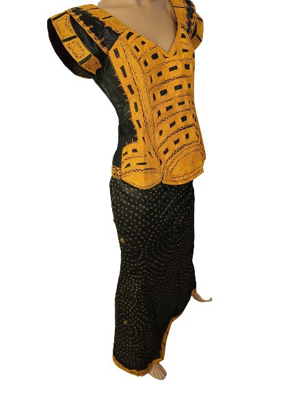 Loincloth + top bazin set by fashionista-paris - Traditional Clothings ...