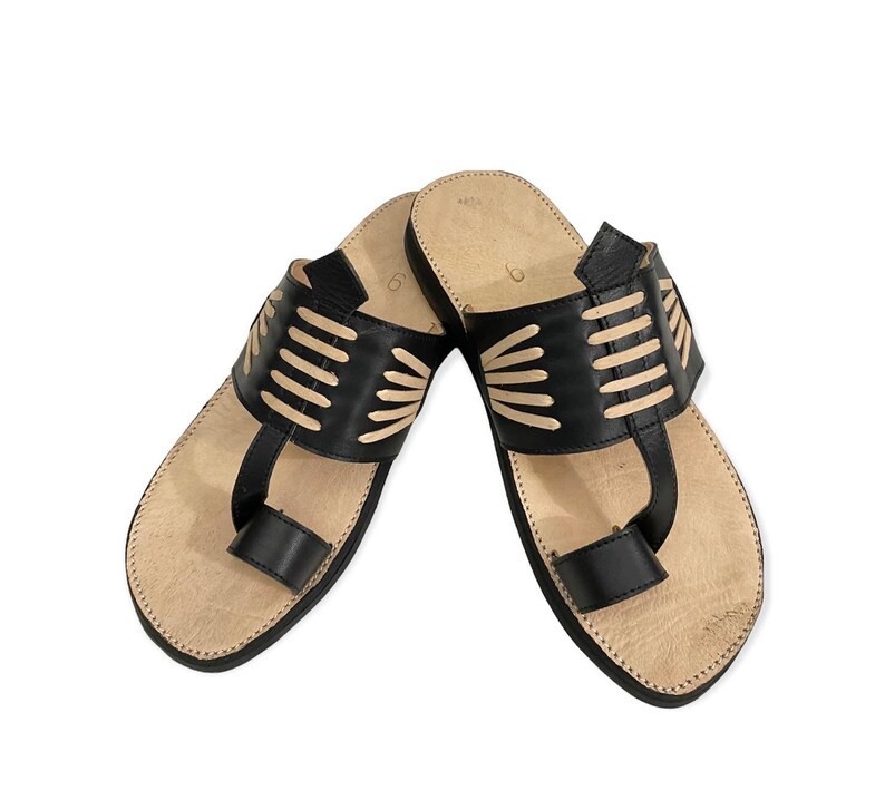 Handmade Real Leather Sandal - Natural Comfort and Artisanal Elegance b ...