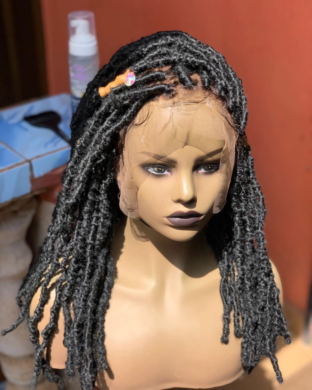 wigs | Braided wig | braided lace front wigs | Human hair wigs | cornro ...