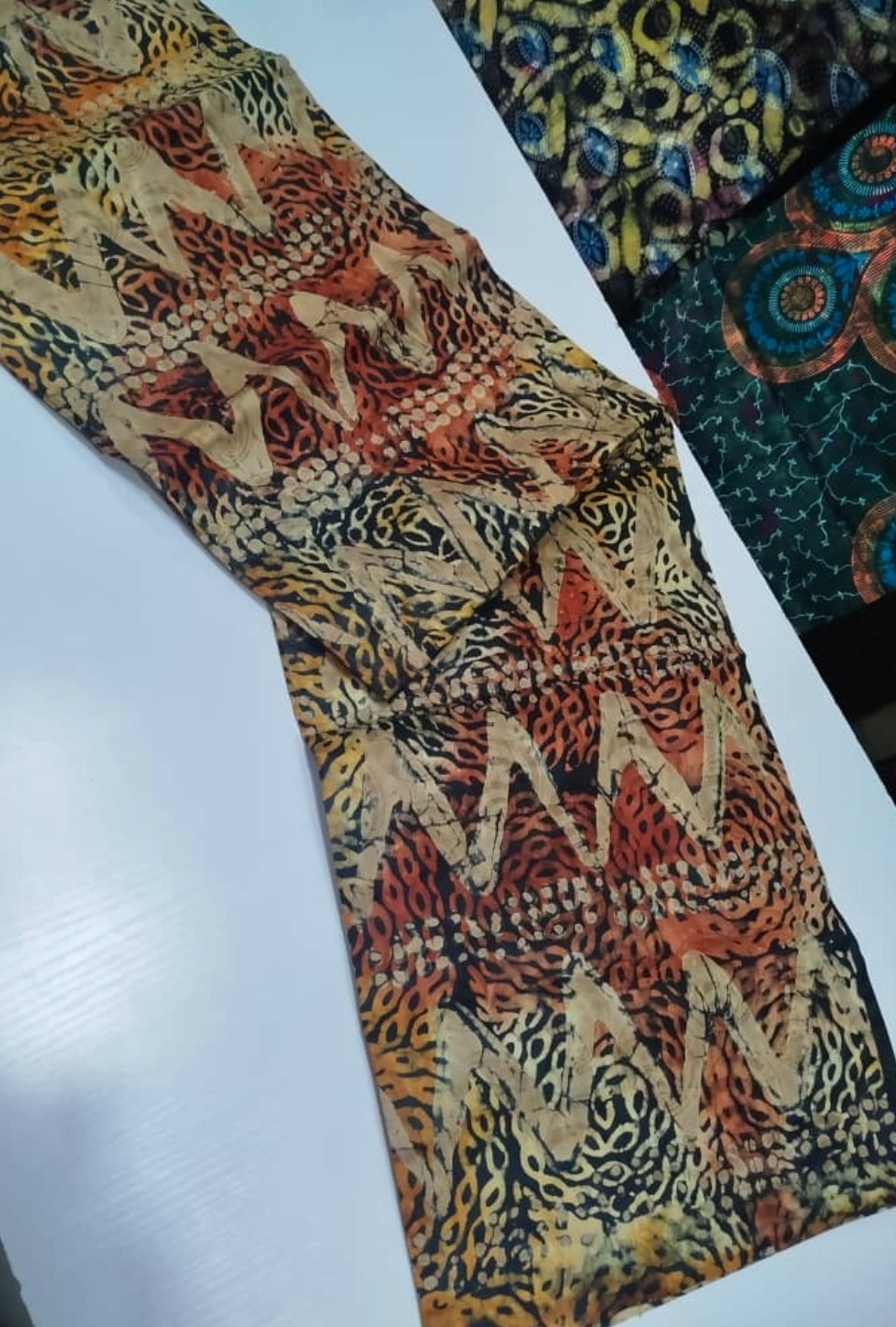 Kampala Adire Fabric by sarahmonddesigns - Adire & Indigo dye Fabri - ANKA