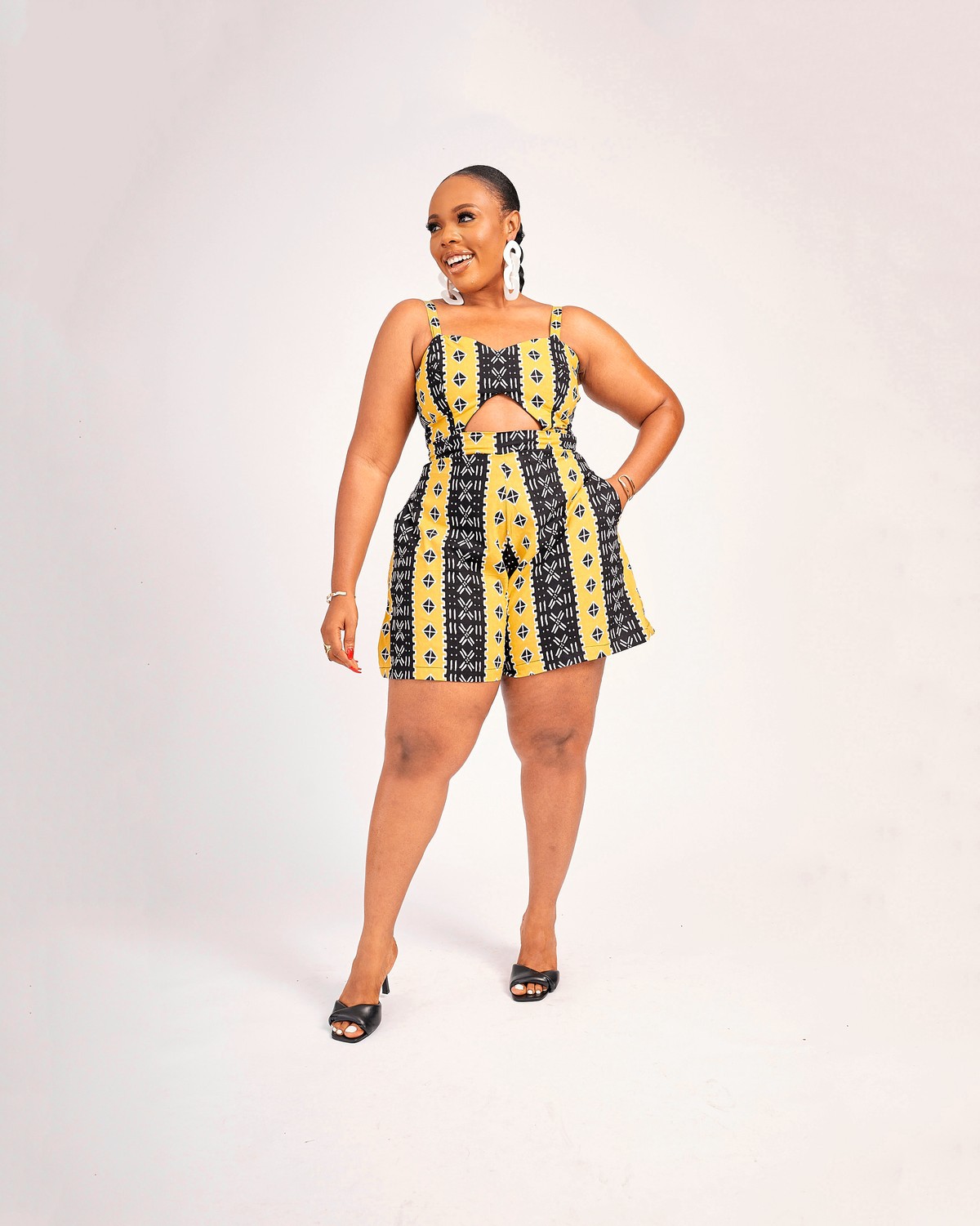 AFRICAN PRINT NKOYO PLAYSUIT by mytribe - Jumpsuits & Overalls - ANKA