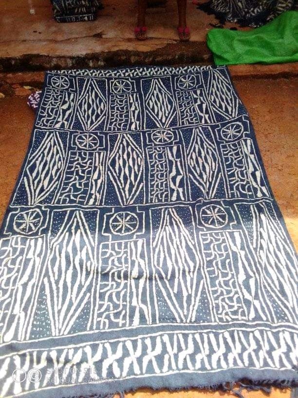 Blue ndop fabric by perpetue_p - Ndop fabrics - ANKA