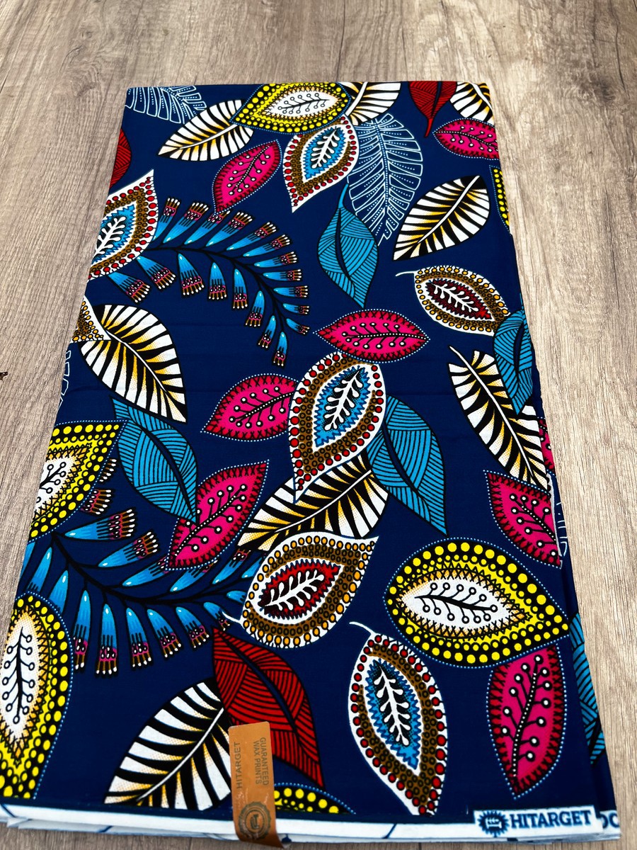 Wax fabric 100% cotton 2 yard “Comoros” by abi-wax - Ankara wax print ...