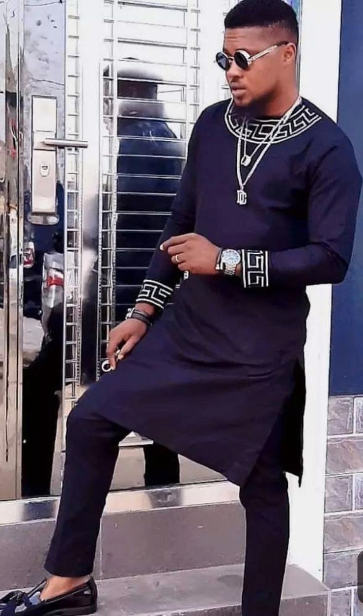 The Classic Man 2 Piece Kaftan by rolloyds - Men 2 pieces set - ANKA