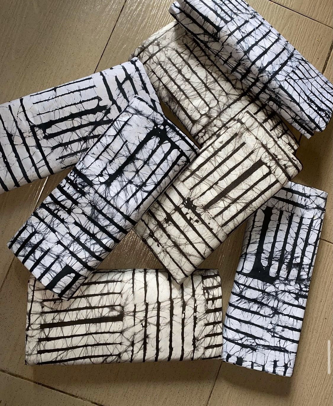 Handmade Batik, Adire 5 yards, African Cotton Batik, Nigerian Tie Dye ...