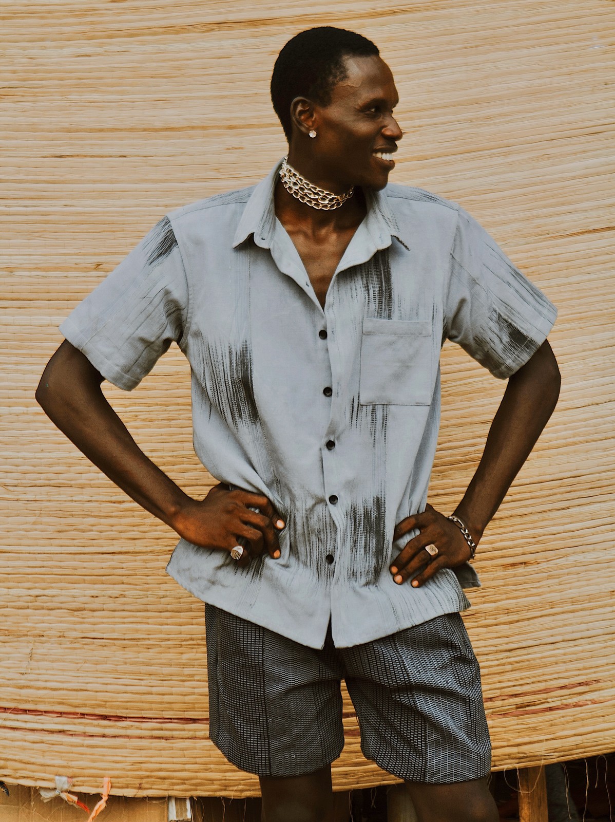 Phoenix Fugu Shirt by threaded-tribes - Men's Short Sleeve Shirts - ANKA