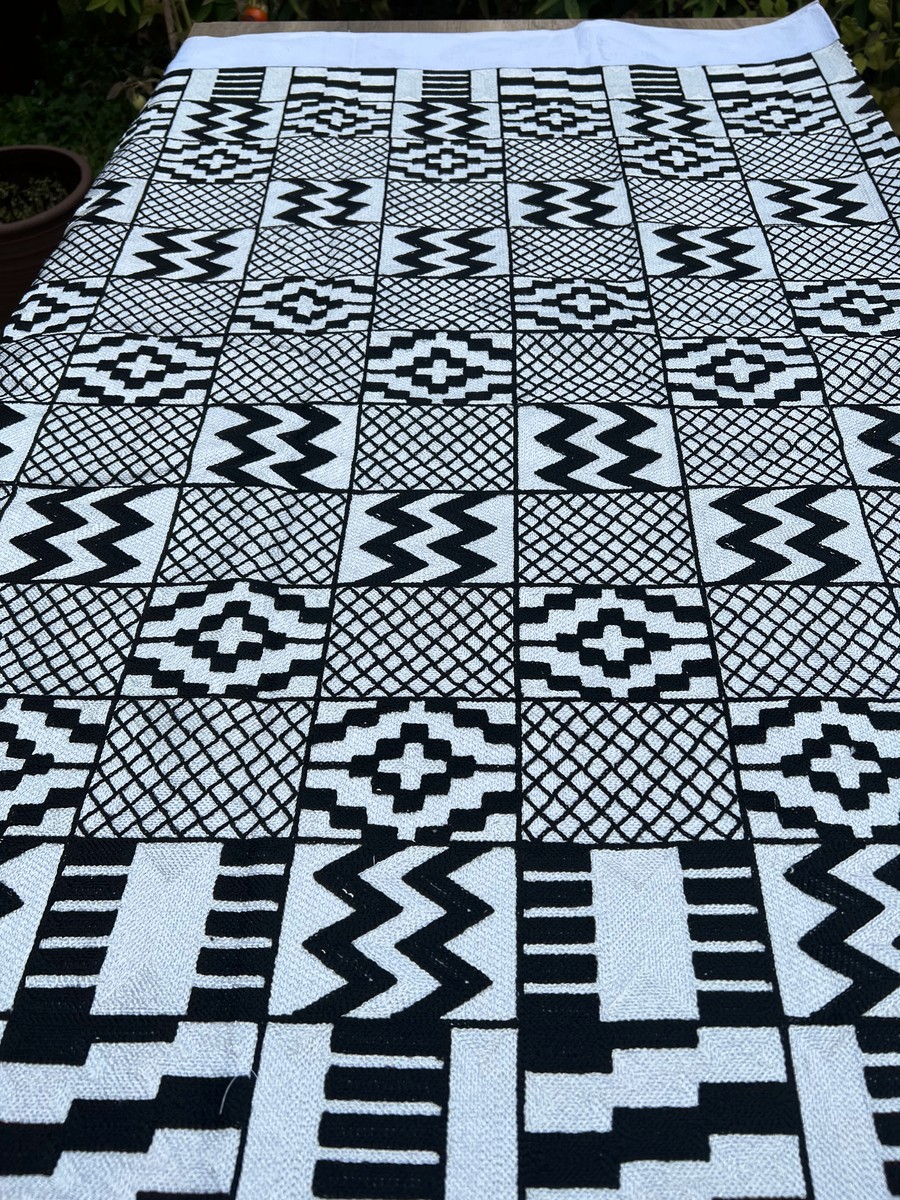 4 Yard Woven Kente Fabric Obama by abi-wax - Kente and other woven fabr ...