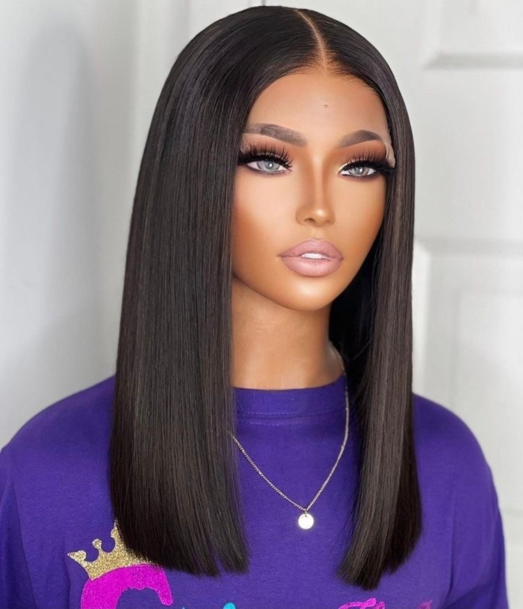 Bone straight blunt cut wig by mimiciqu - Wigs - ANKA