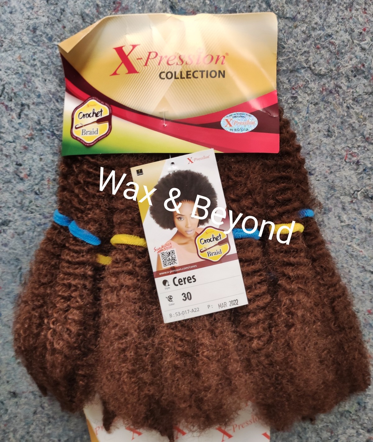 3 paquets de mèche afro Kinky, collection X - Pression par wax-and-beyo ...