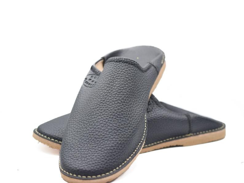 Handmade Original Leather Slipper By Cuiroma Men Sleepers Anka