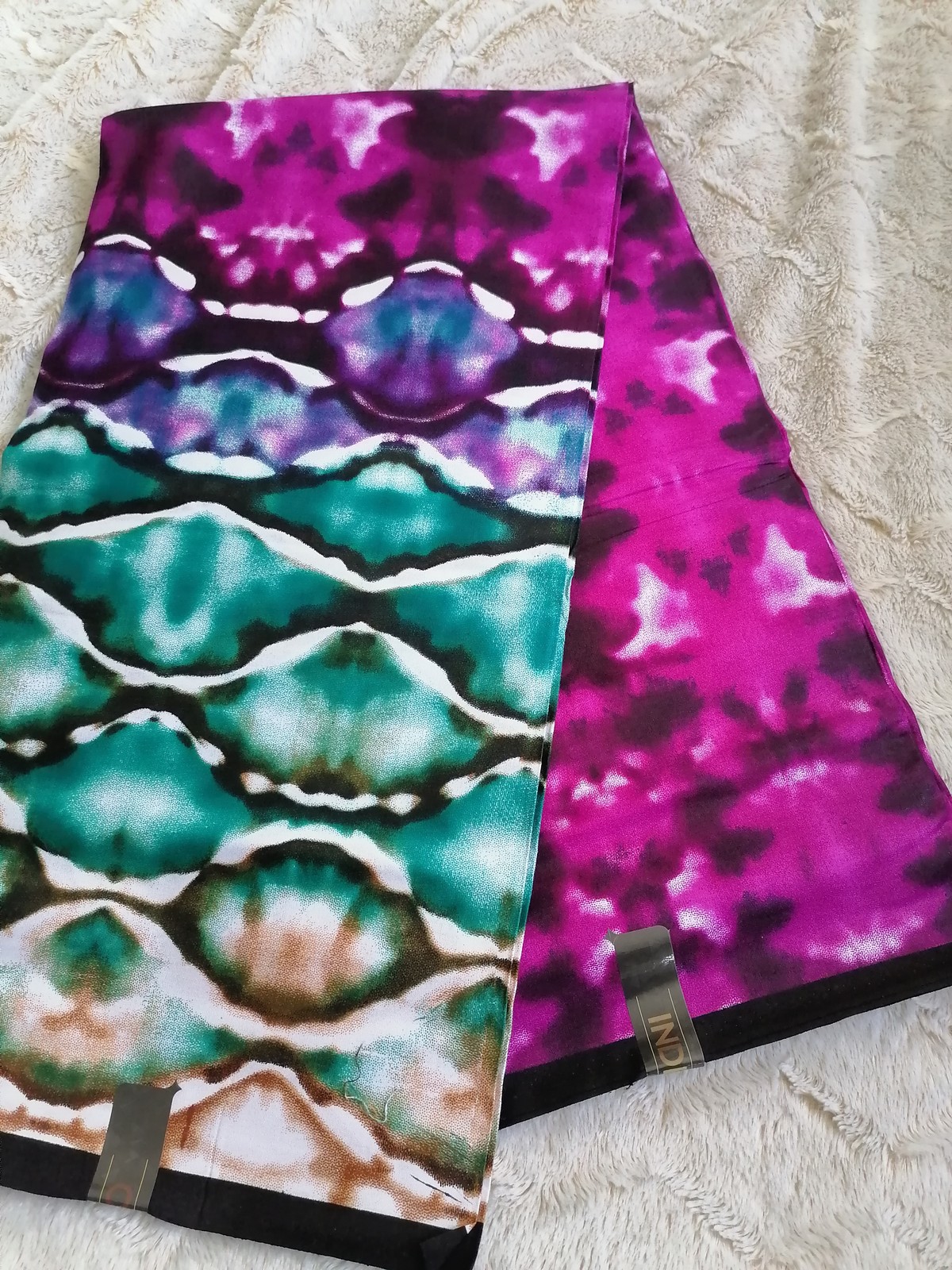 Indigo wax fabrics 100% cotton 1 yard butterfly by stella-bonin - Ankar ...