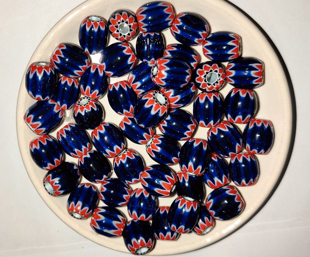 Venetian Beads ROSETTA 5 pieces by perles-des-rois - Beads, gems and ot ...