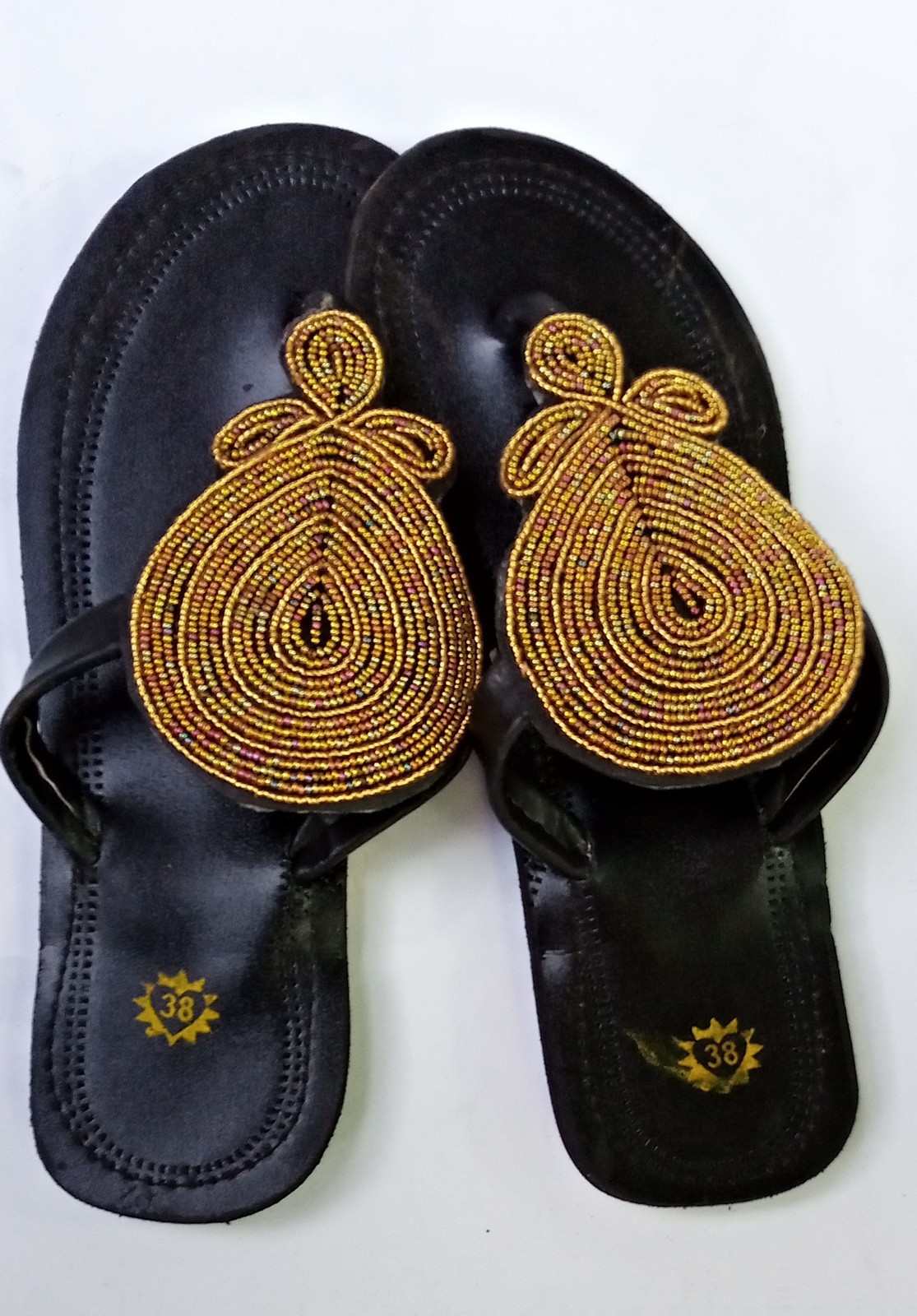 / African sandals / kenyan sandals / women sandals / Maasai beaded shoe ...