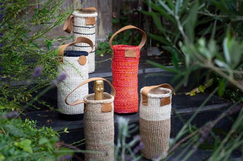 Sisal wine baskets by shadrachmuloki77 - Kitchen accessories - ANKA