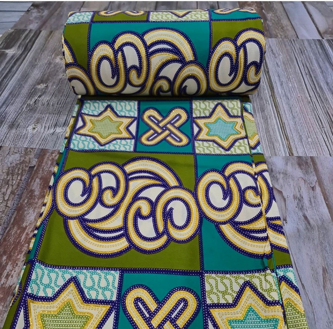 Wakanda Wax Fabric 6 yards/African Fashion/ African fabric/ African dre ...