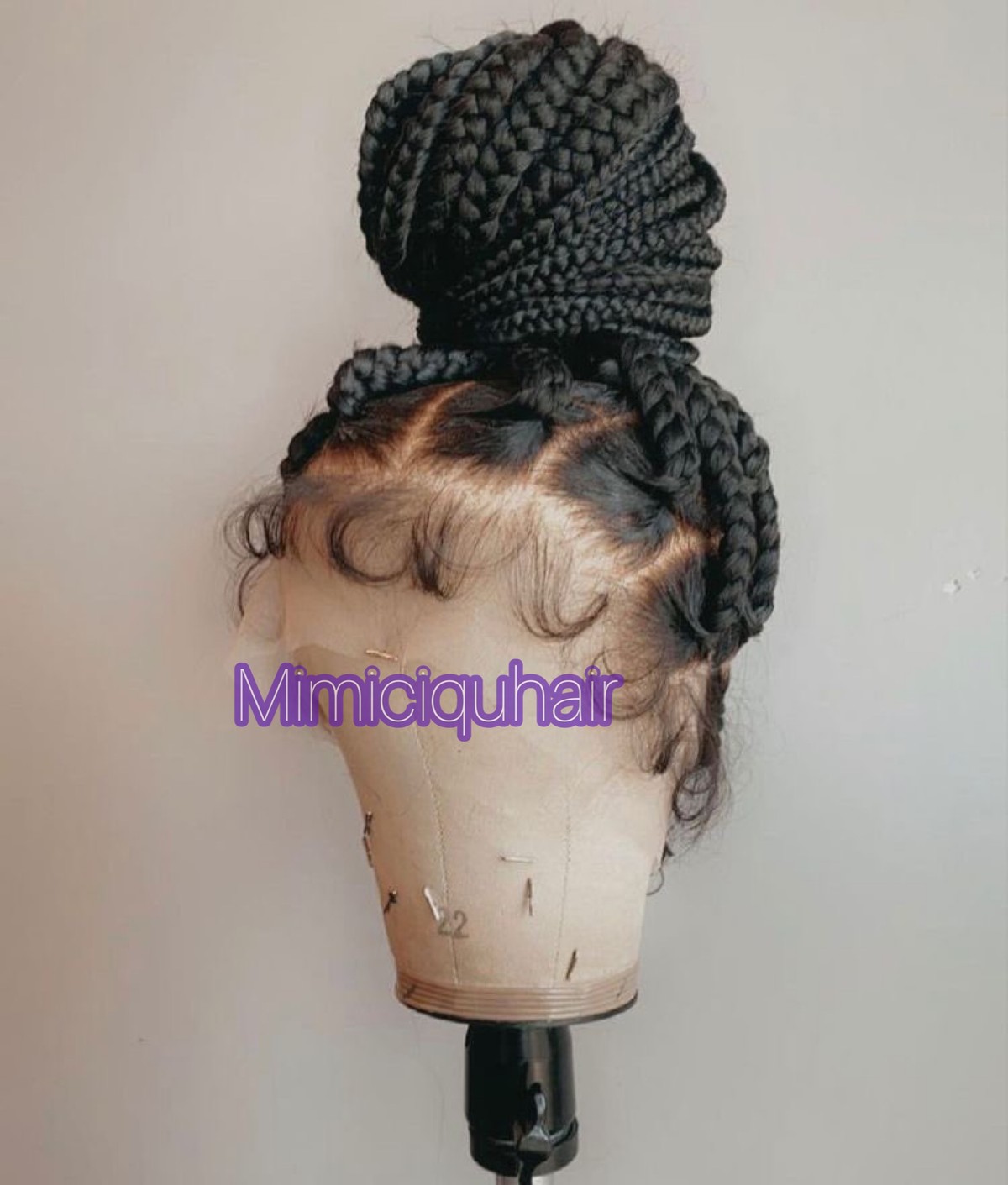 Jumbo braids braided wig by mimiciqu - Wigs - ANKA