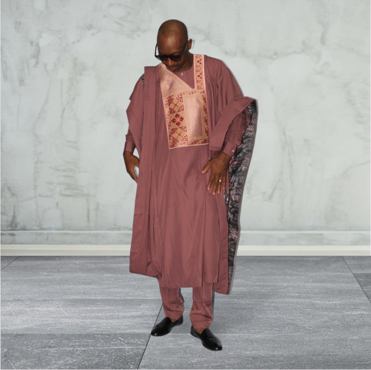 African Mens Clothing, Agbada, African Men's outfit, Traditional outfit ...