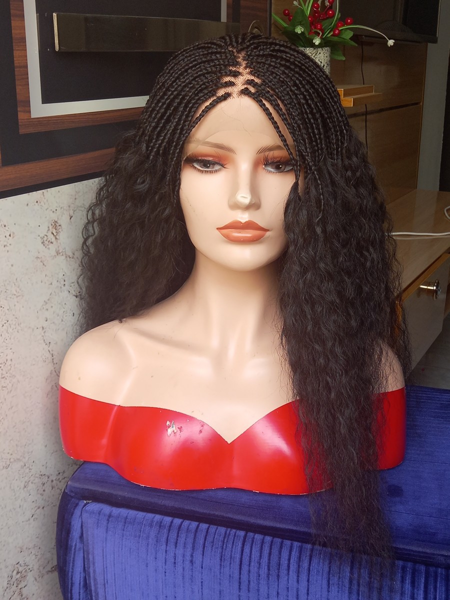 Braided wig on a lace front by braided-wig-boss - Wigs - ANKA