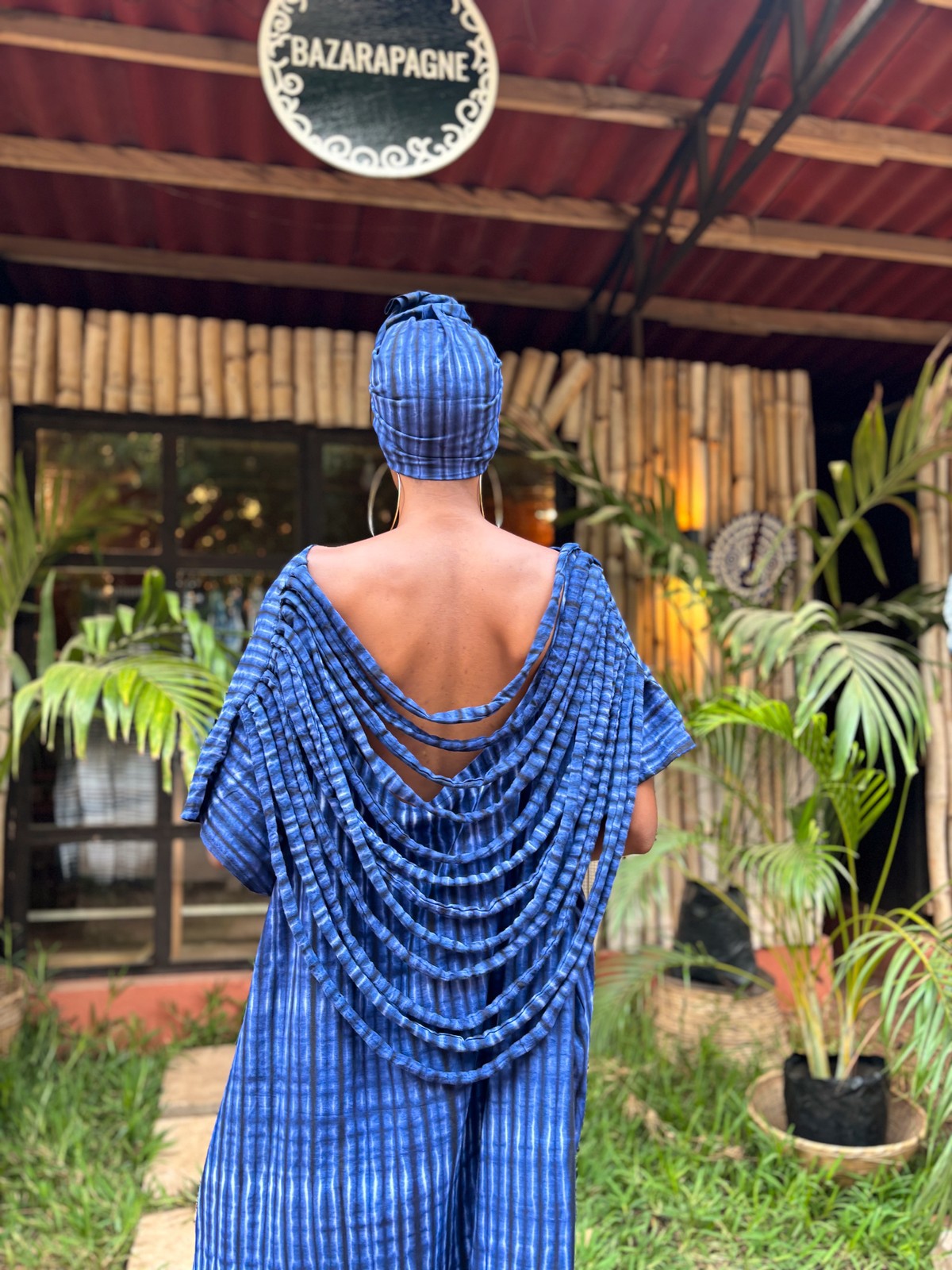 Robe boubou fierté africaine by bazarapagne - Long dresses - ANKA