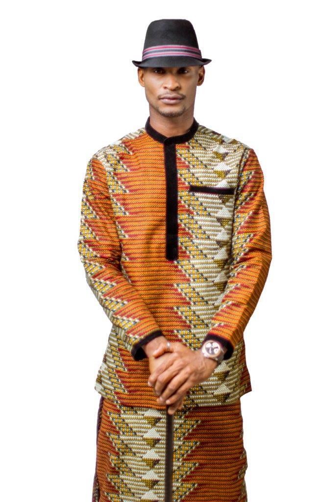 African Mens Clothing, African Mens Shirt and Wrapper, African Men's ou ...