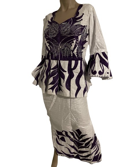 Loincloth + top bazin set by fashionista-paris - Traditional Clothings ...