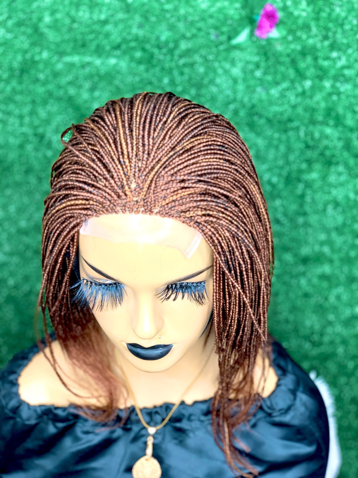 Short braids hairstyles, feathers hair style, feathers braids, wigs for ...