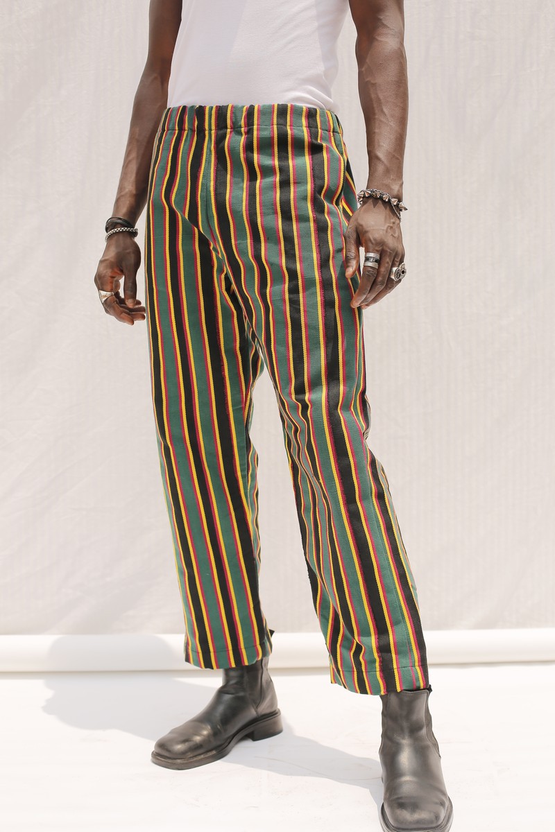 Bulsa Fugu Pants by threaded-tribes - Men Slim / straight pants - ANKA