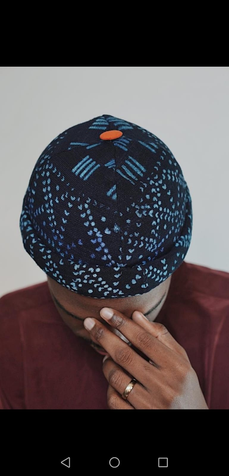 PAPA SK hat by sarakule - Hats, caps, headgear - ANKA