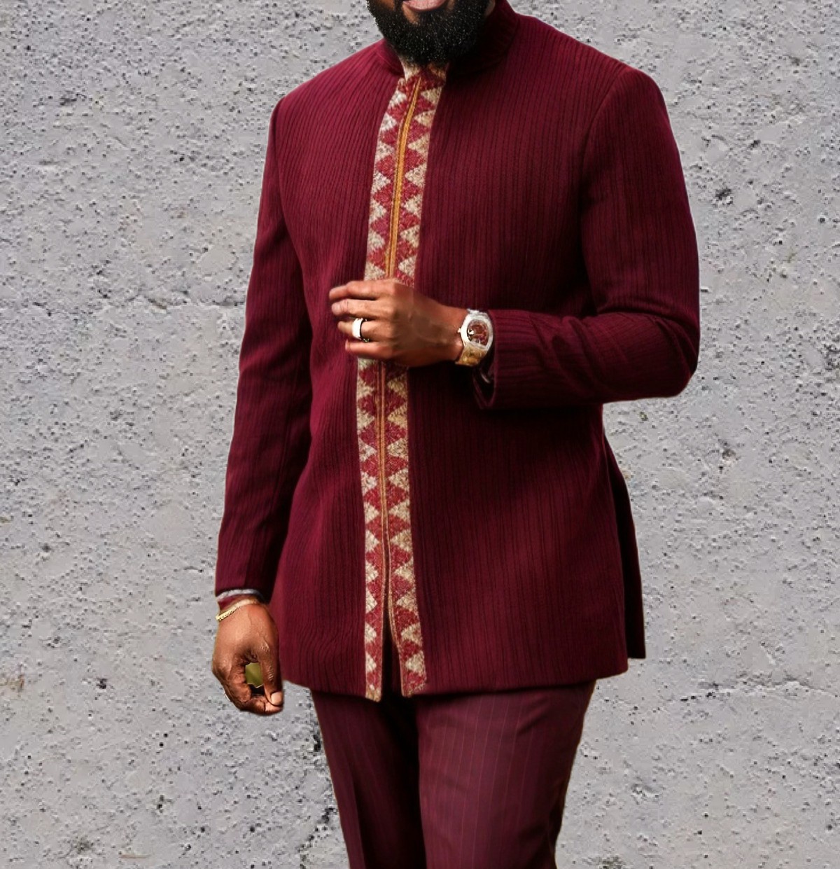Pastor suit men suit men jacket by azrebirthcasualwears - Women's Suits ...