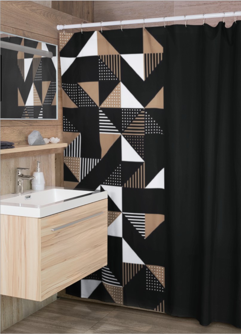 Aztec print Shower curtain by essycouture - Shower Curtains - ANKA