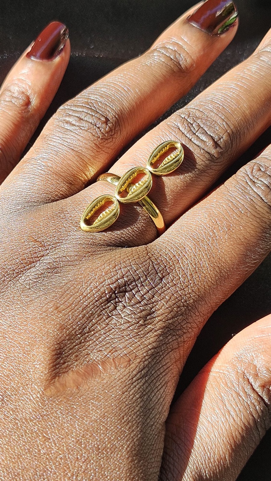 Bague cauris acier by afrikawacreation - Rings - ANKA