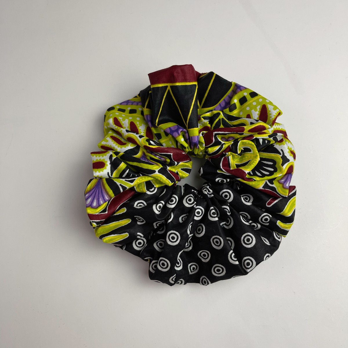African Print Ankara Mixed Print XXL Cotton Scrunchie by timafashion ...