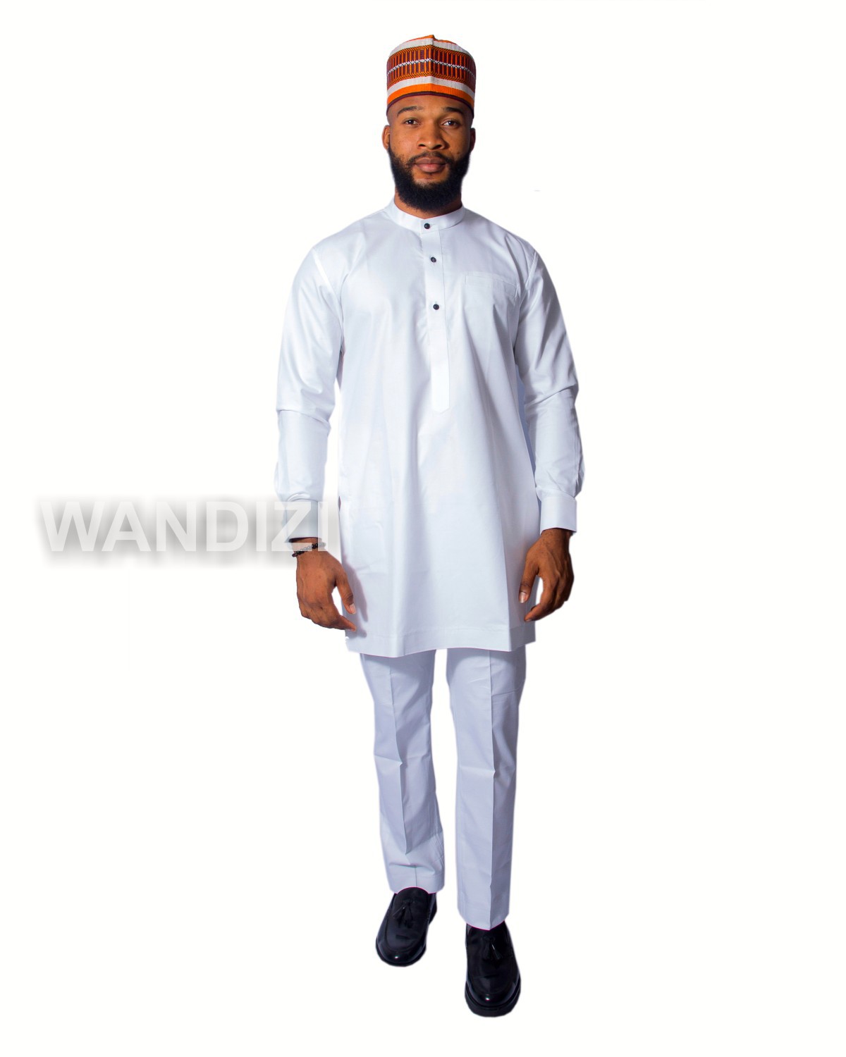 White African traditional Suit, African Men Clothing, African Wedding M ...