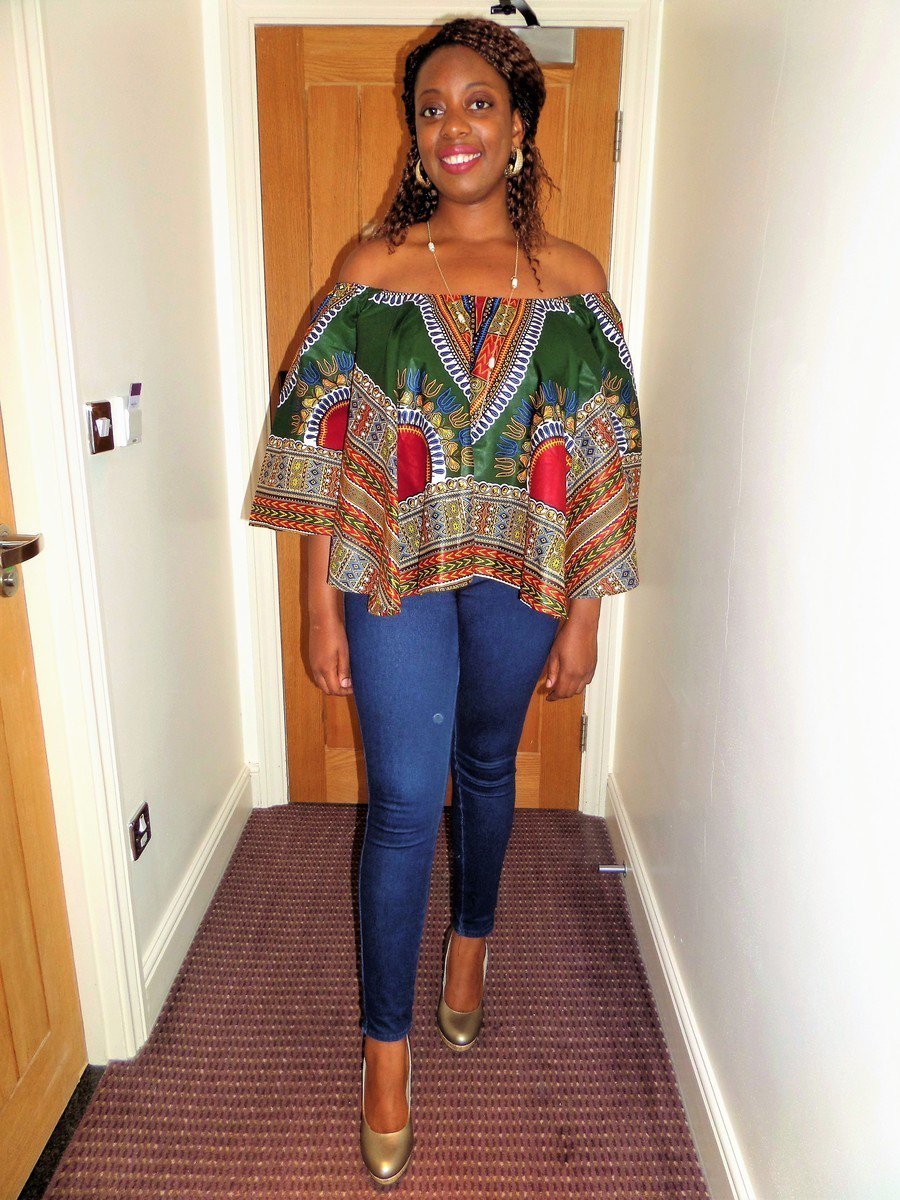 Crop top N ° 1 Addis ababa (african loincloth) by pagnshop - Crop Top ...