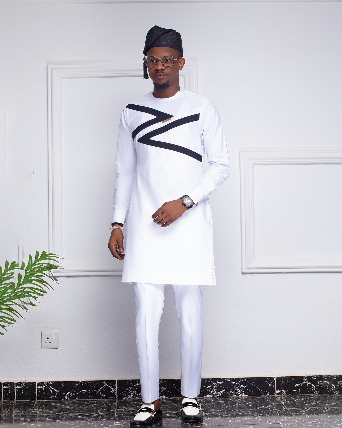 The DIMEJI kaftan set by mrjaycouture - Men Traditional Clothings - ANKA