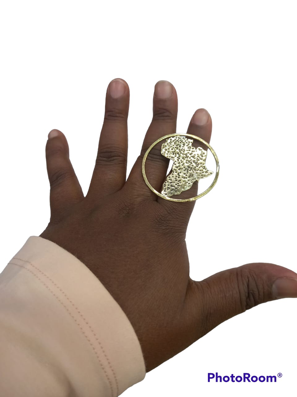 Africa ring,brass ring by liliankaai-lk - Rings - Afrikrea