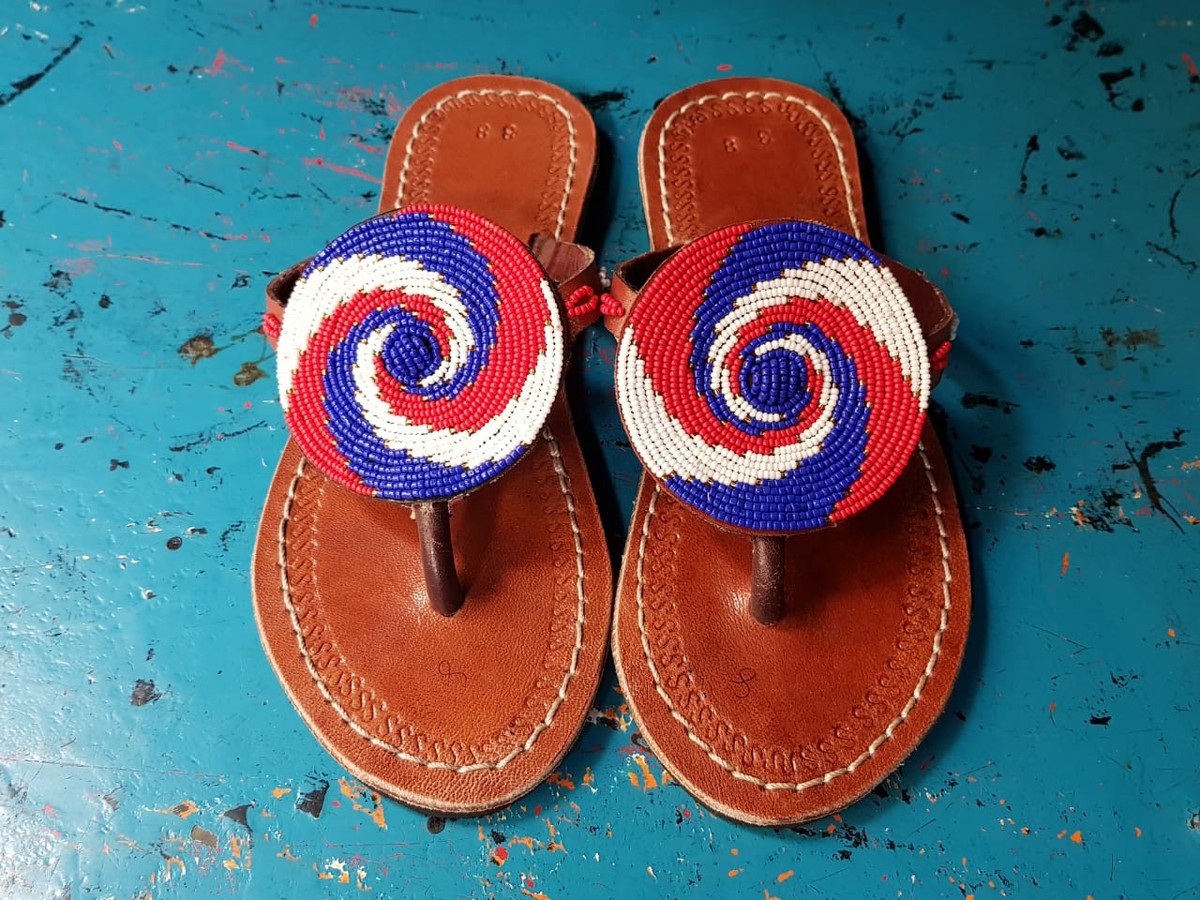 Beaded sandals by urembosandals - Sandals, flip flops - ANKA