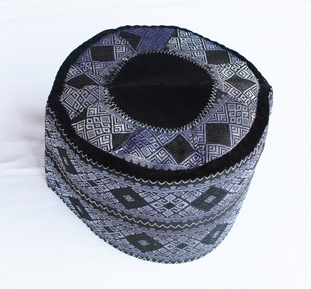 Colorful Traditional Woven Velvet Cap, Taqiyah, Hausa Cap, Mallam Cap ...