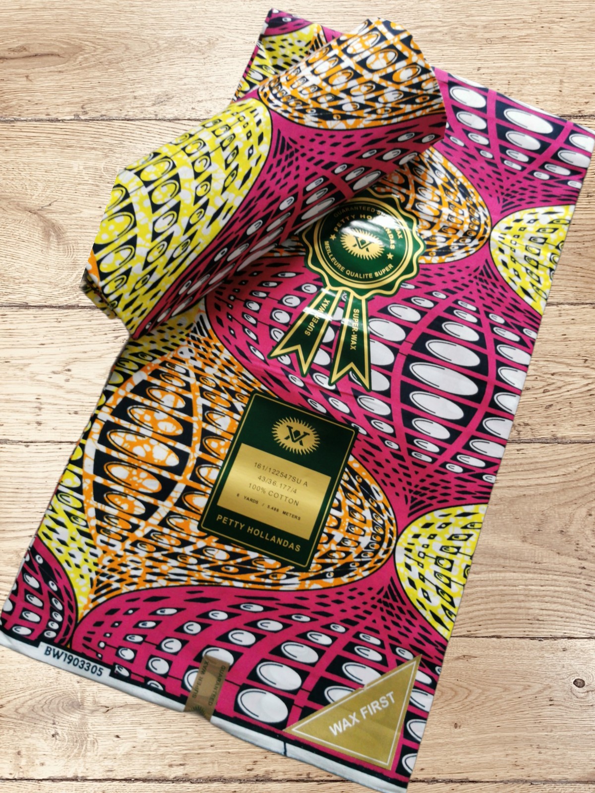 6 YARDS FABRIC WAX ANKARA FABRIC PATTERN: by eyramwax - Ankara wax prin ...