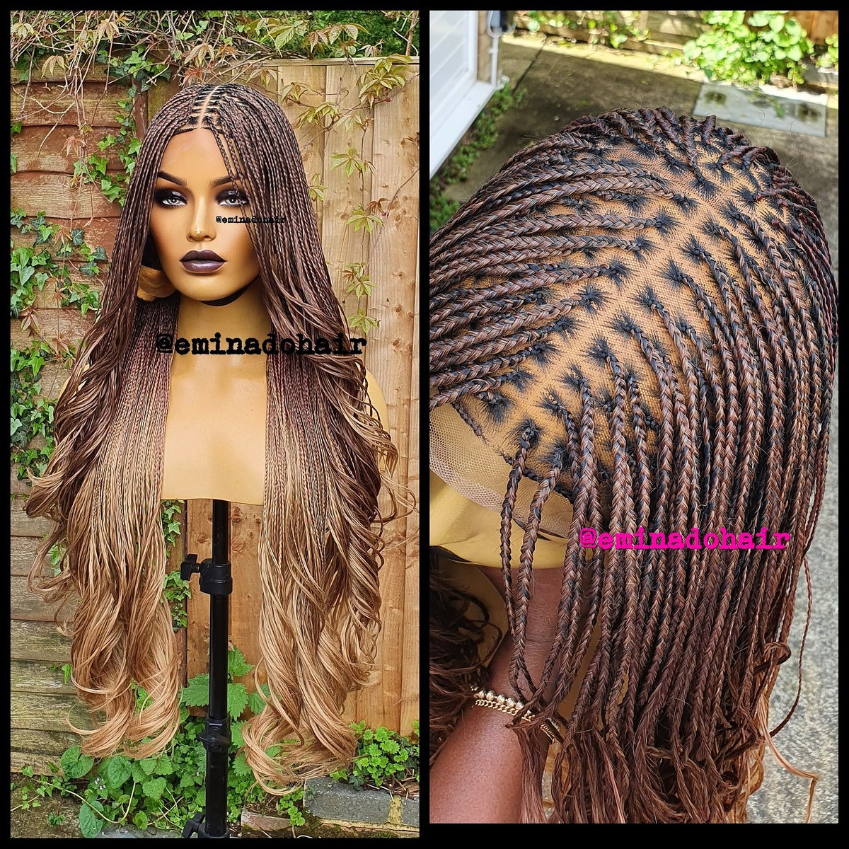 Layered Braids For Black Women