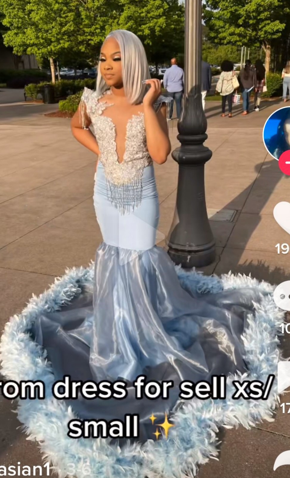 Grey diamond special prom dress by teemaloguecloset - Long dresses - ANKA