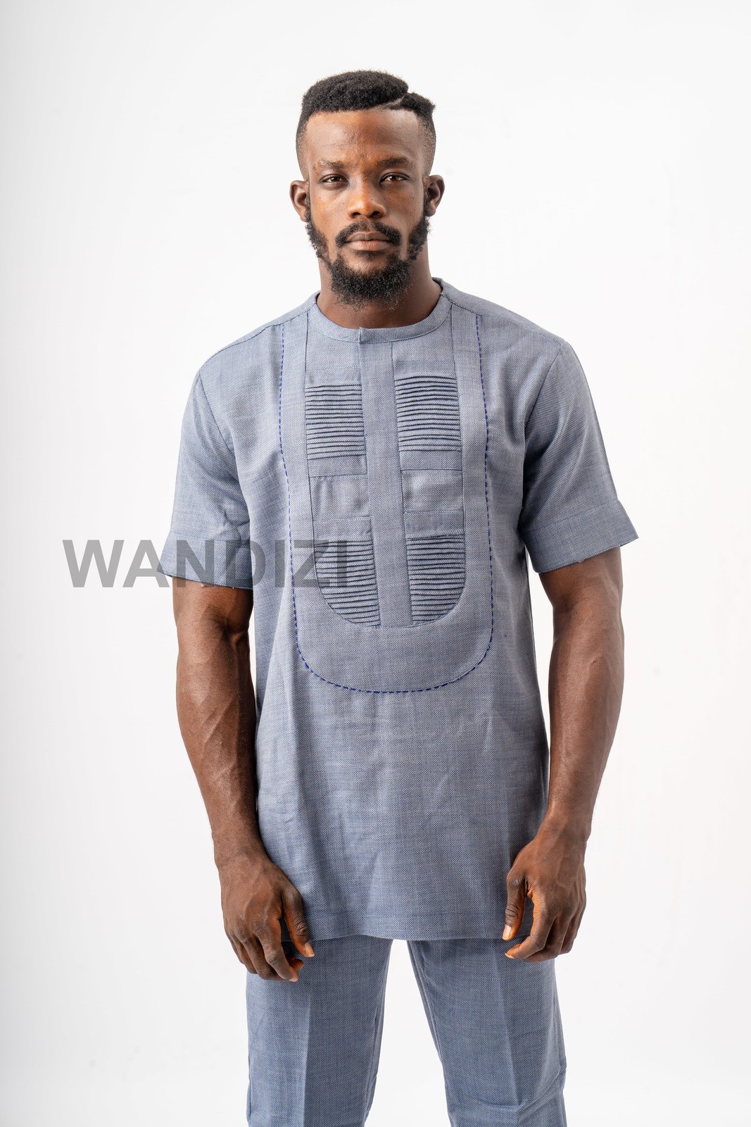 Light Blue African Men Suit, African Mens Wear, African Wedding Men, Af ...