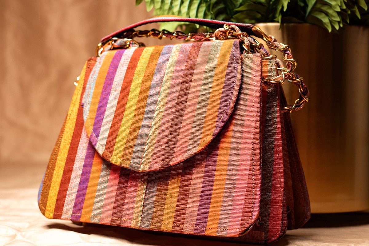 Isis Aso Oke handbag by mytribe - Shoulder bags - ANKA