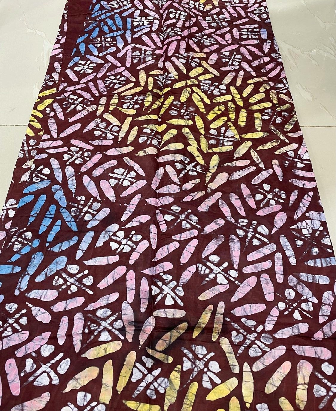 4.5yards Cotton Tie and dye Adire Kampala ADIRE/BATIK by lotusregalia ...