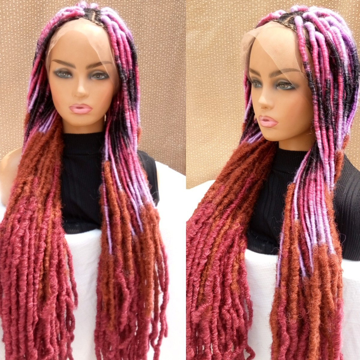 360 frontal 30inches passion twist by deejaworld - Wigs - ANKA